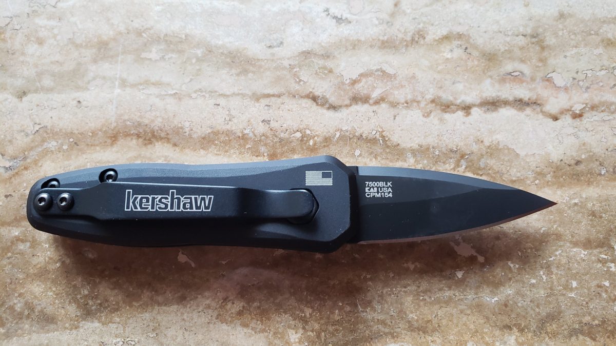 TAKCOM Nighthawk V2 OTF 3.39" Satin 154CM Dagger Black Aluminum - DNK ...