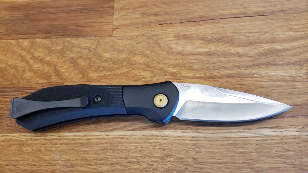 Buck Paradigm Shift Black Satin CPM-S35VN Automatic Knife 591BKS - DNK ...