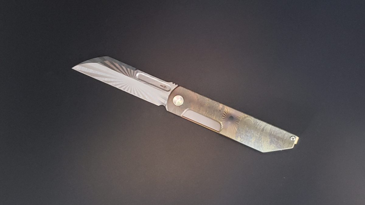 D Rocket Design "Fukushu" Revenge Front Flipper - DNK Knives