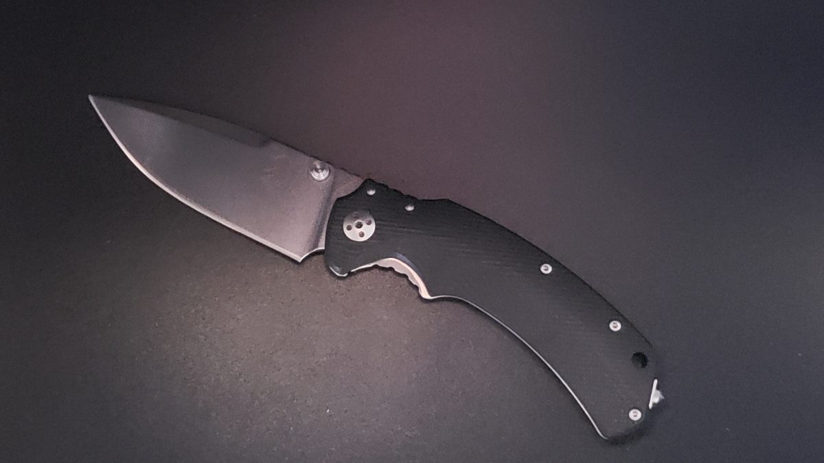 Bastards Knives Utopia Button Lock M390 Mirror Stonewash Drop Point Titanium Carbon Fiber - DNK ...