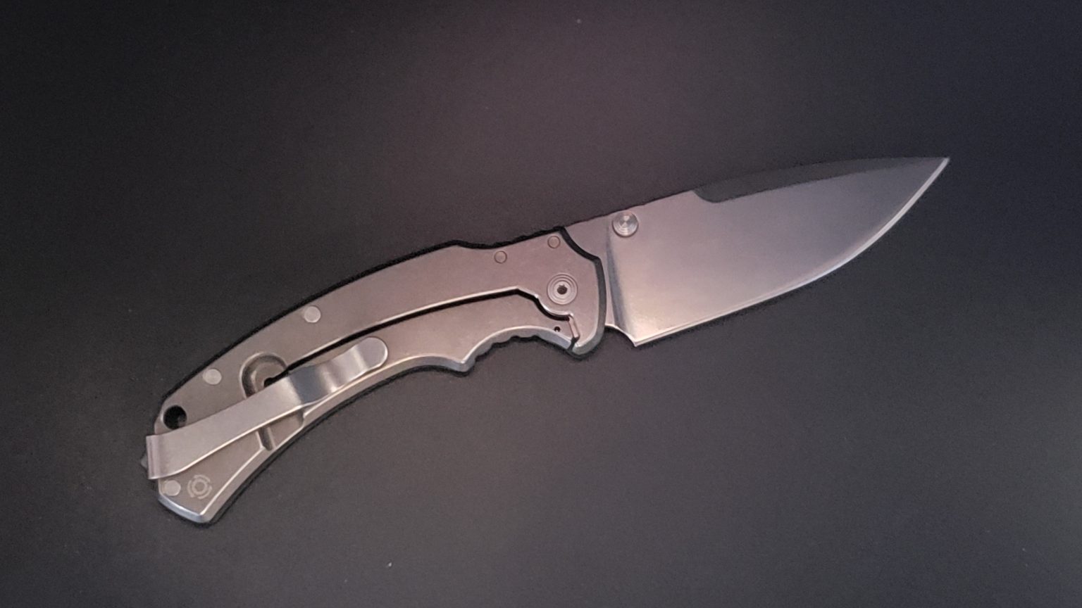 Alliance Designs Kraken DarkTi Pivot Collar/Clip Bead Blasted Ti Body ...