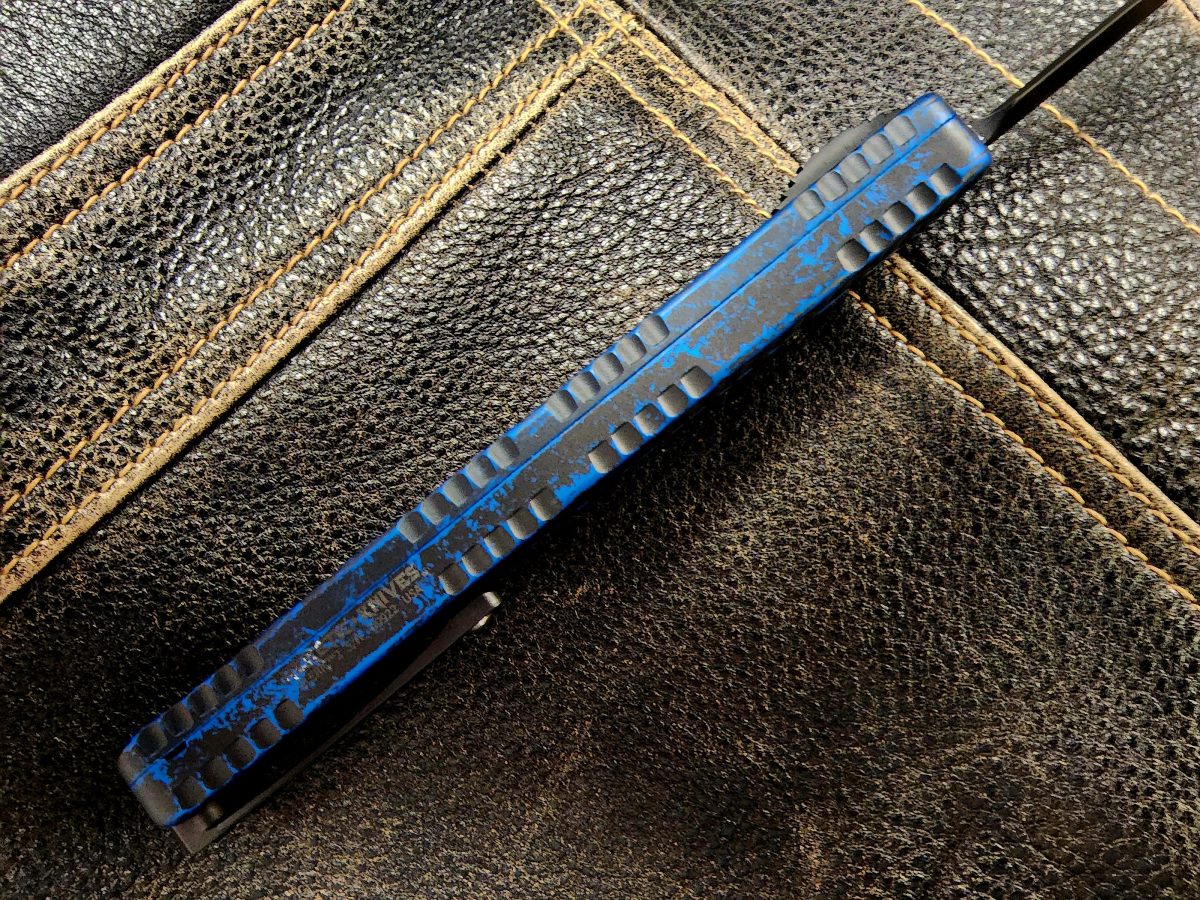 Heretic Cleric 2 OTF Breakthrough Blue Frame, Black Inlays and MagnaCut ...