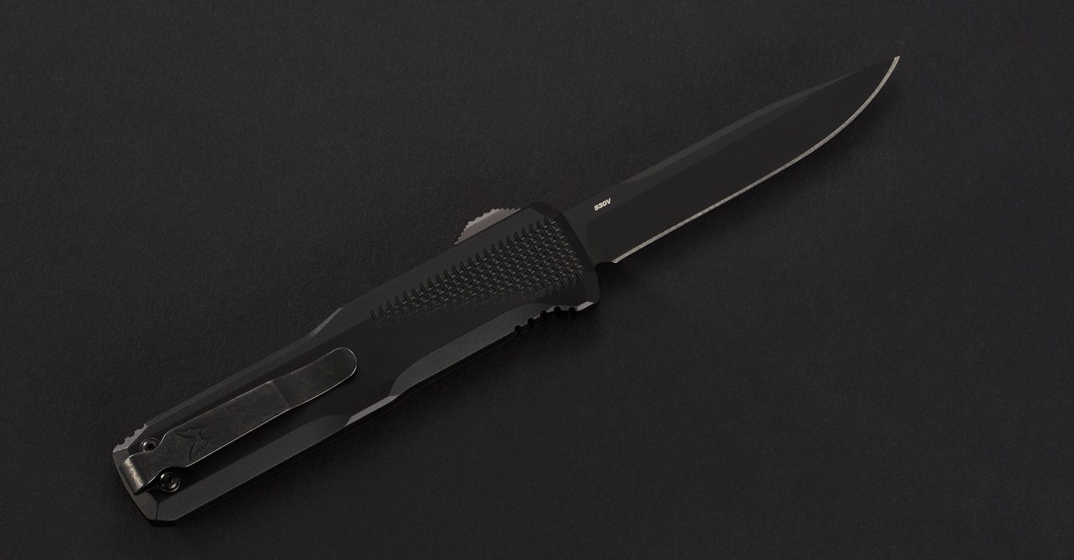 Benchmade 4600DLC Phaeton Double Action OTF Automatic Knife - DNK Knives