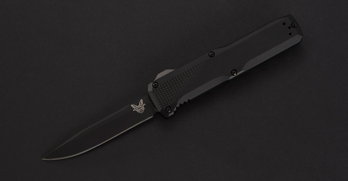 Benchmade 4600DLC Phaeton Double Action OTF Automatic Knife - DNK Knives