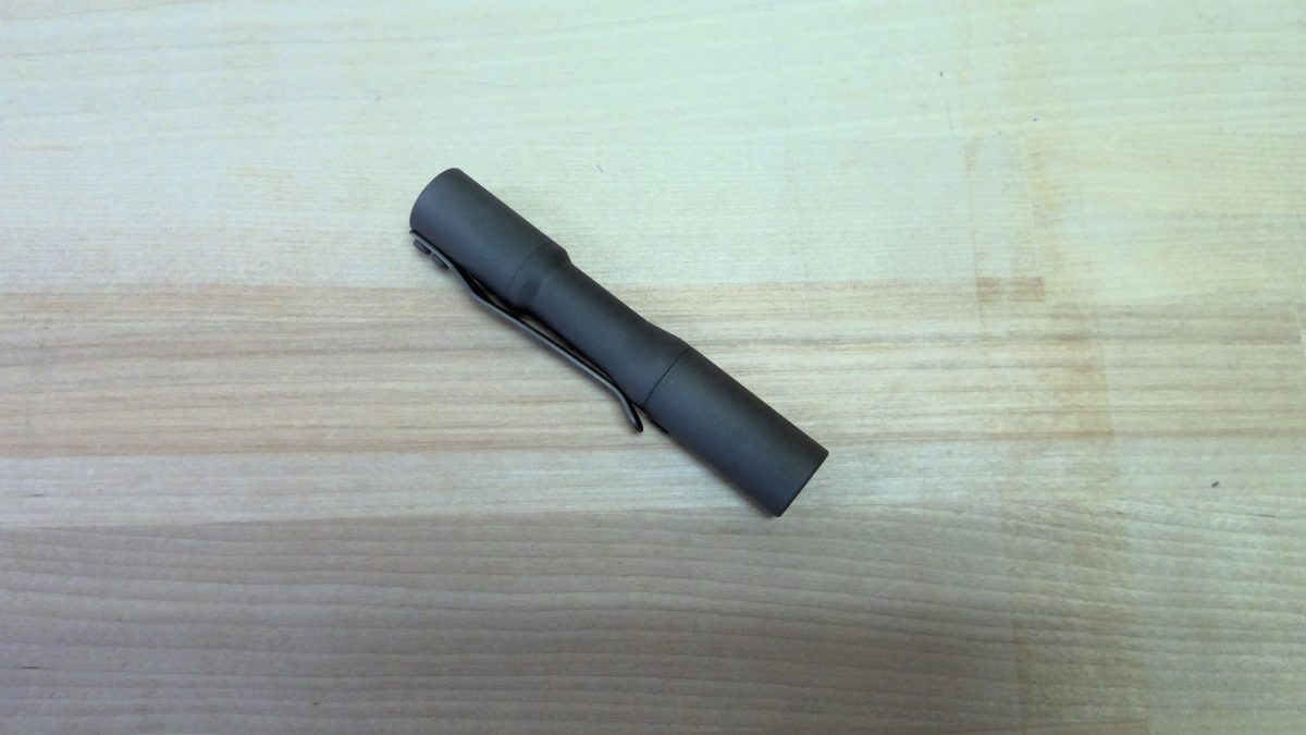 CWF Custom 10440 Flashlights Micro Arcadian Click Zirc Blasted DLC ...