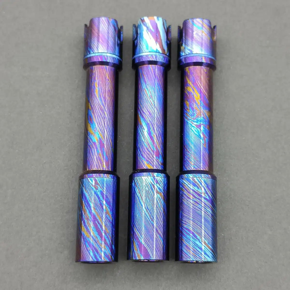 Reylight Flashlight Pineapple Mini Timascus- DNK Knives