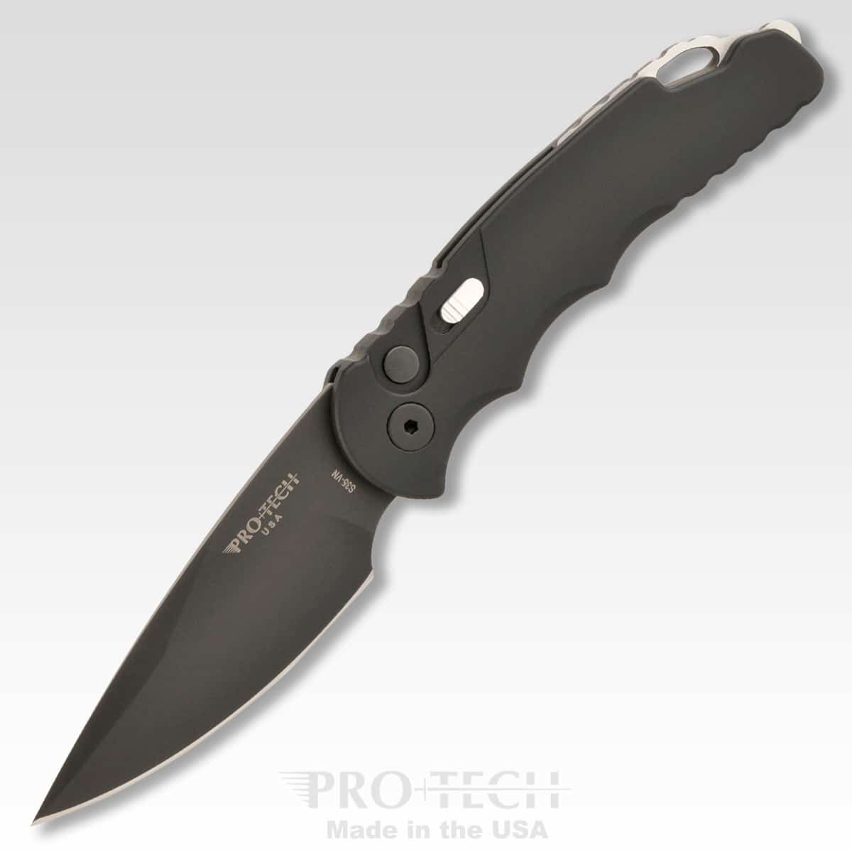 Protech Tactical Response 5 T503 Automatic Black Aluminum S35VN Black DLC Blade- DNK Knives